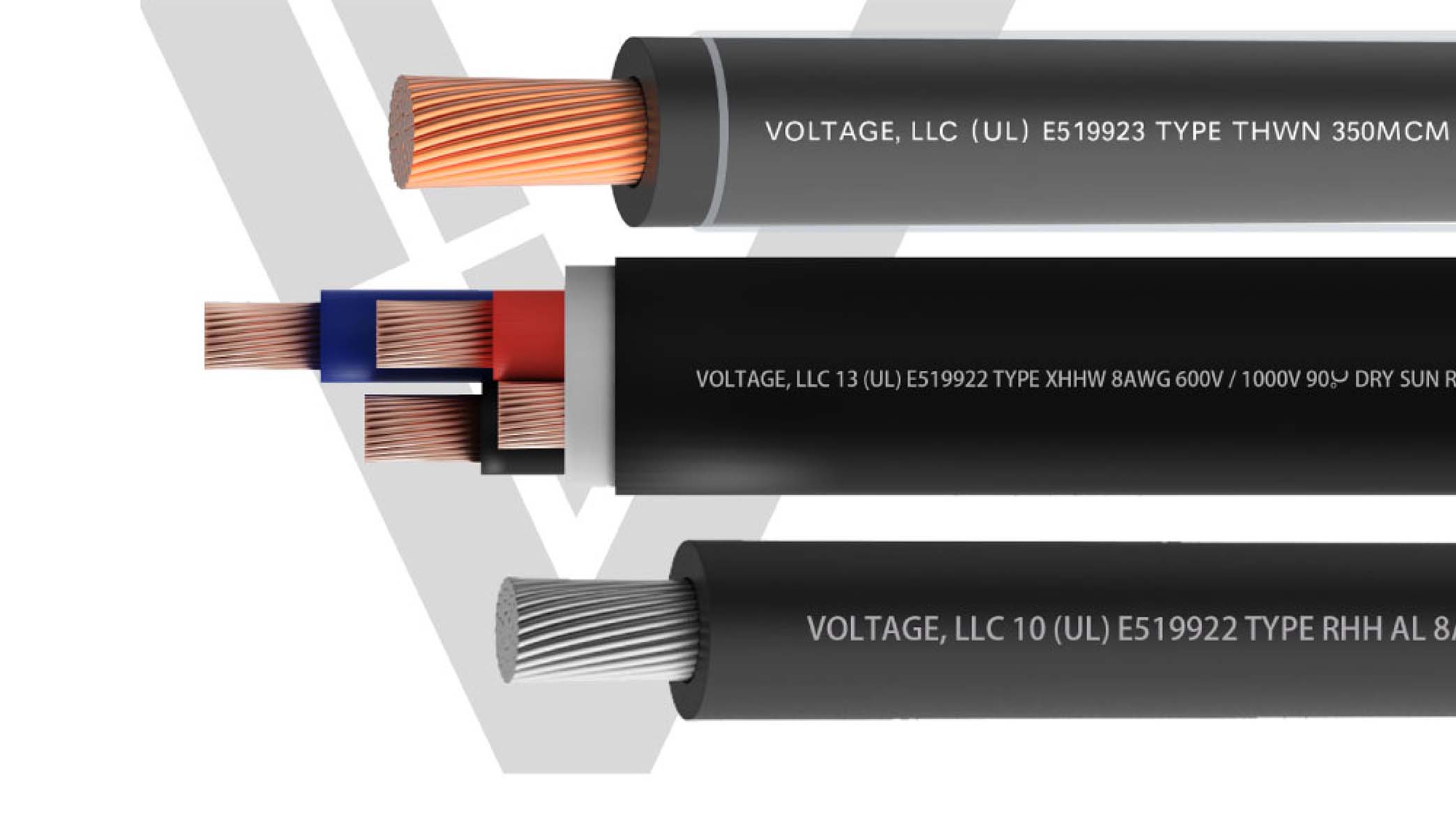 2kV PV Wire Copper Dual Layer Flex - Voltage, LLC.
